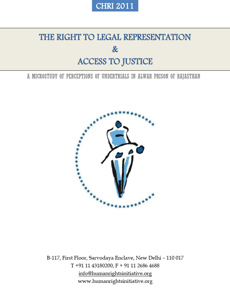 Legal Representation Access To Justice | PDF | Bail | Arrest