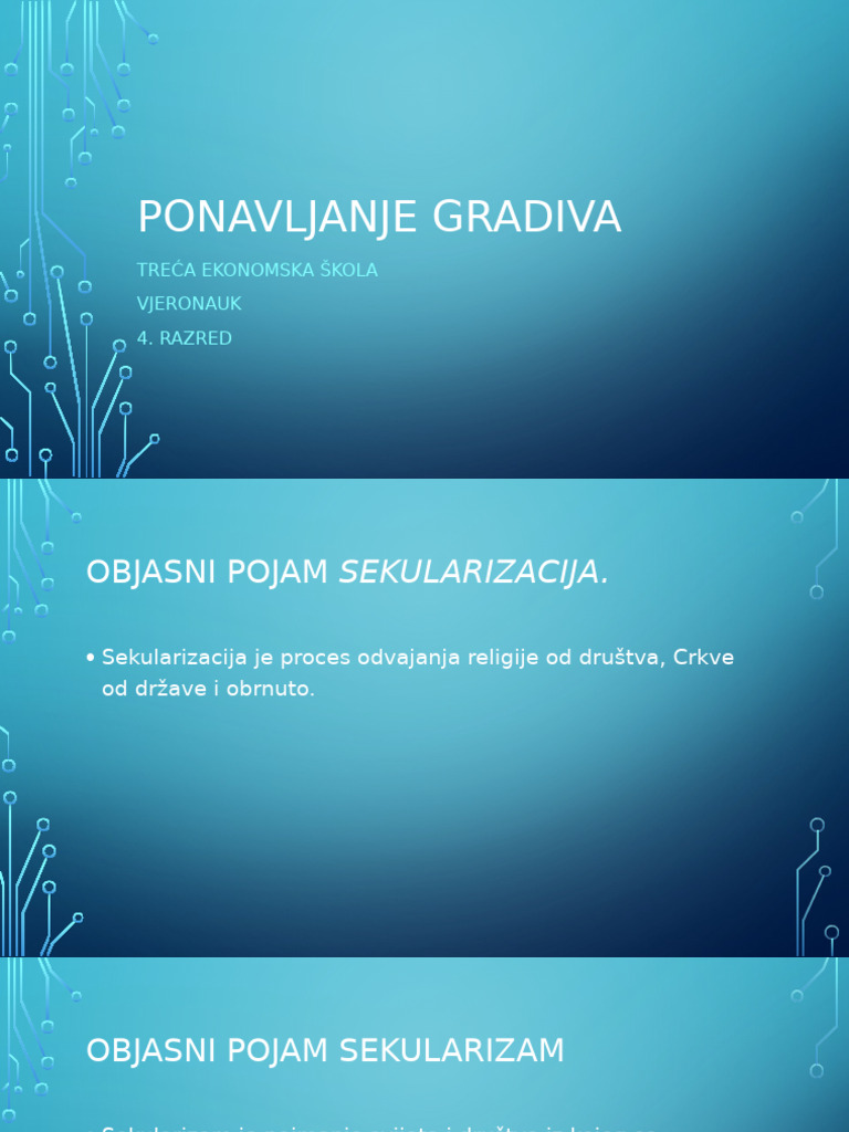 Ponavljanje 4. | PDF