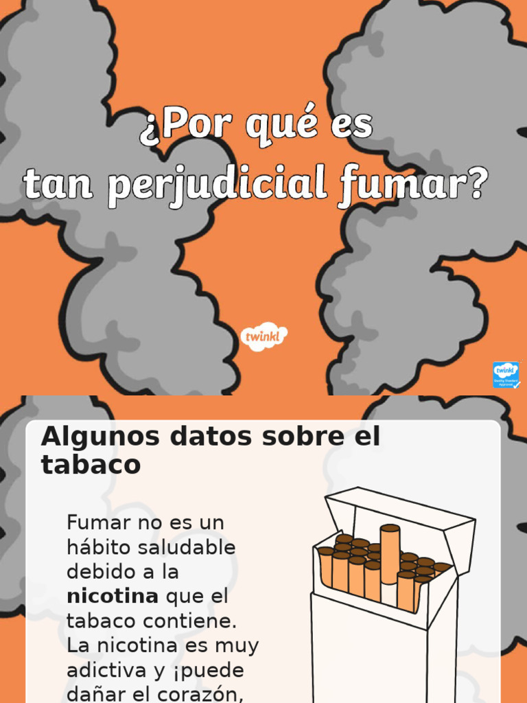 Presentaci_n Fumar es Perjudicial | PDF
