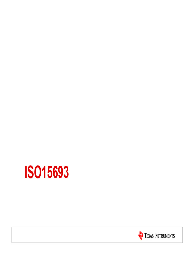 ISO/IEC 15693 Standards Overview | PDF | Bit Rate | Data Transmission