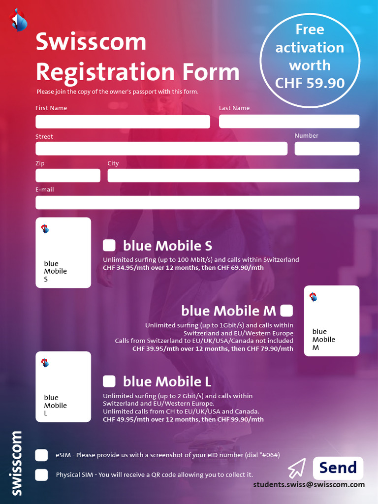 Swisscom Offer 2025 | PDF