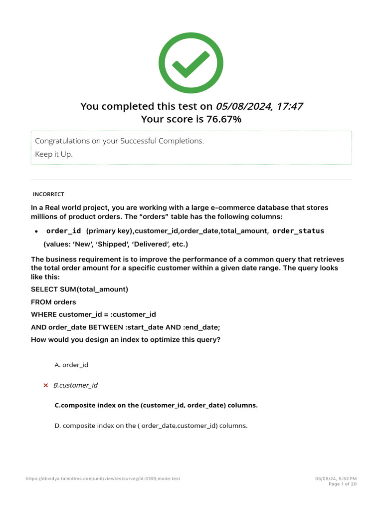 Index Types | PDF | Database Index | Databases