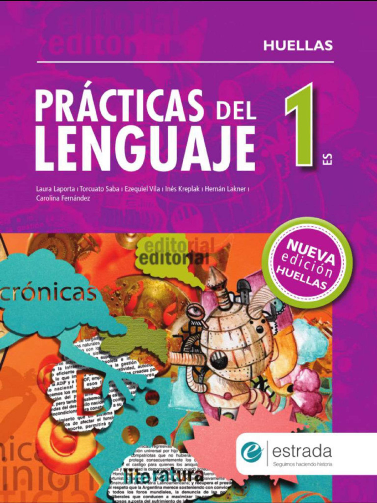 PRACTICAS DEL LENGUAJE 1. Estrada Serie Huellas | PDF