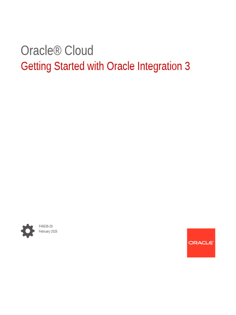 getting-started-oracle-integration-3 | PDF | Cloud Computing | Mobile App