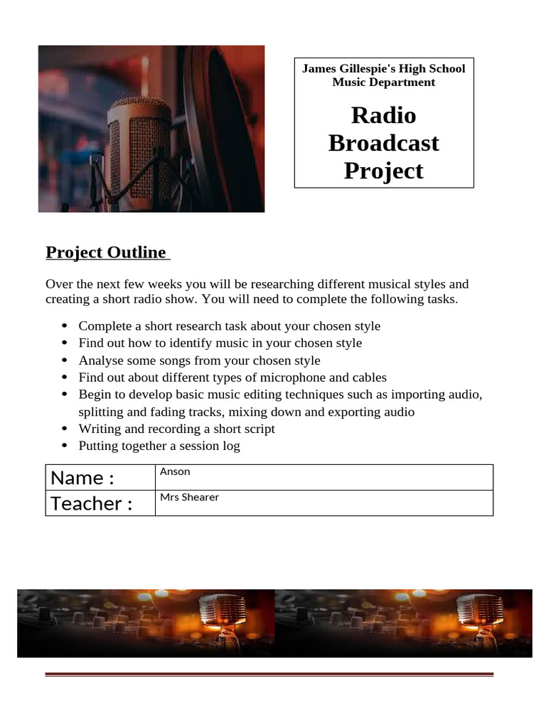 Week 1 - Background Research Into Styles | PDF | Tempo | Musical ...