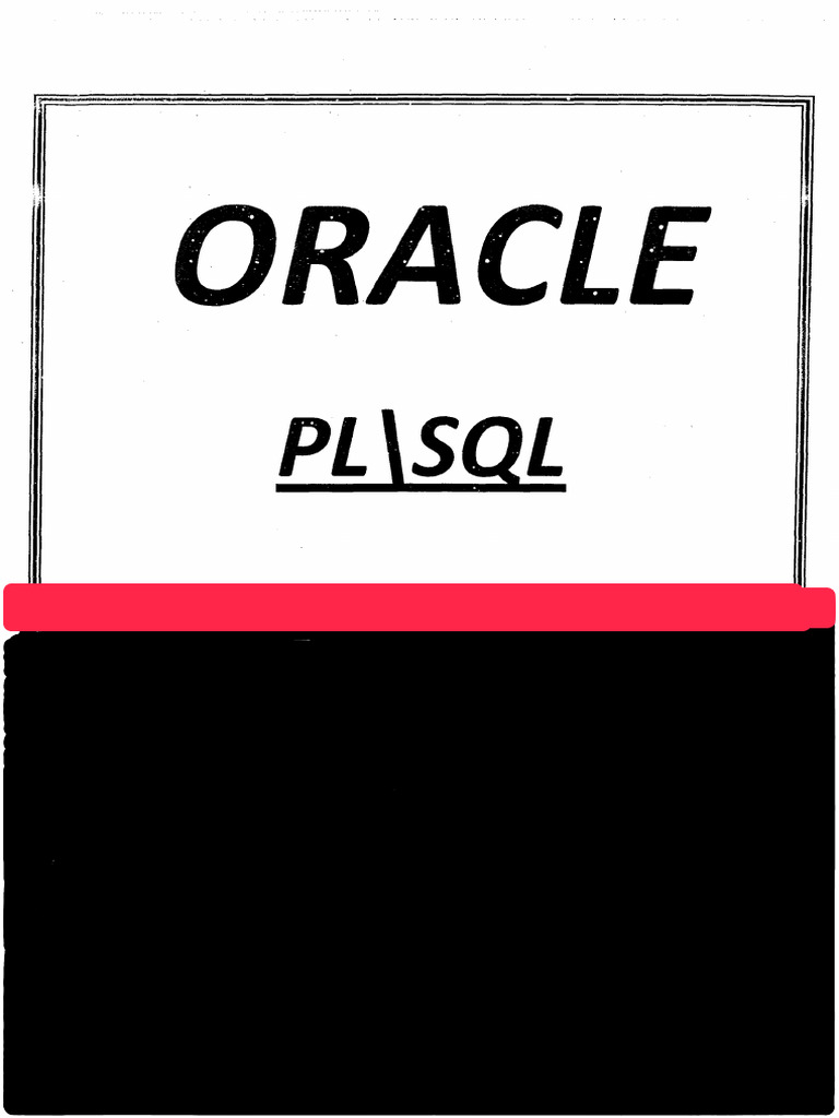 Oracle PLSQL Handwritten Notes ?? | PDF