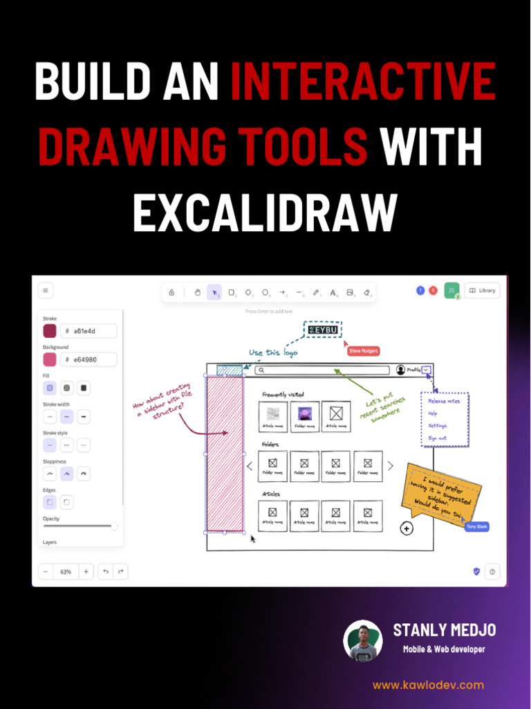 Build AN Interactive Drawing Tools With Excalidraw 1717958576 | PDF ...