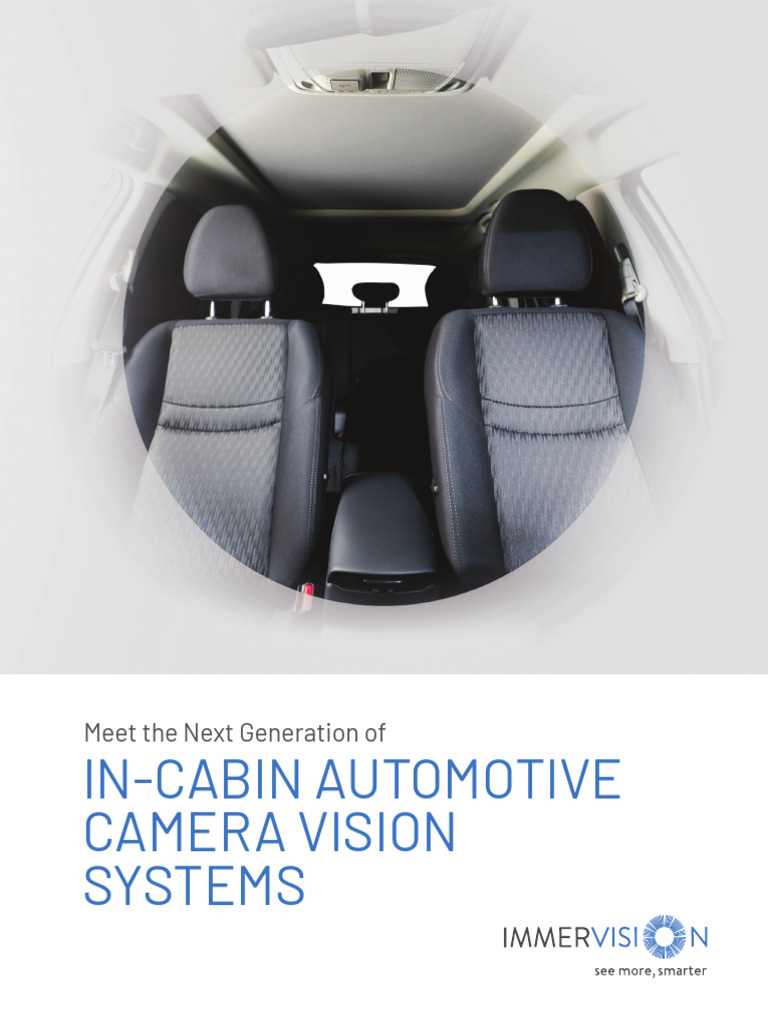 In-Cabin Automotive Camera Systems | PDF | Camera | Lidar