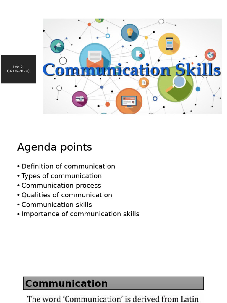 Essential Communication Skills Explained | PDF | Communication ...