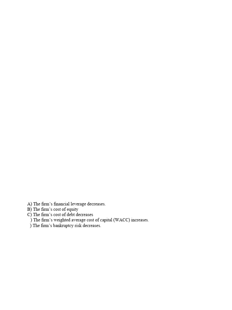 CEO 2025 Round 1 Corrected | PDF | Cost Of Capital | Economics