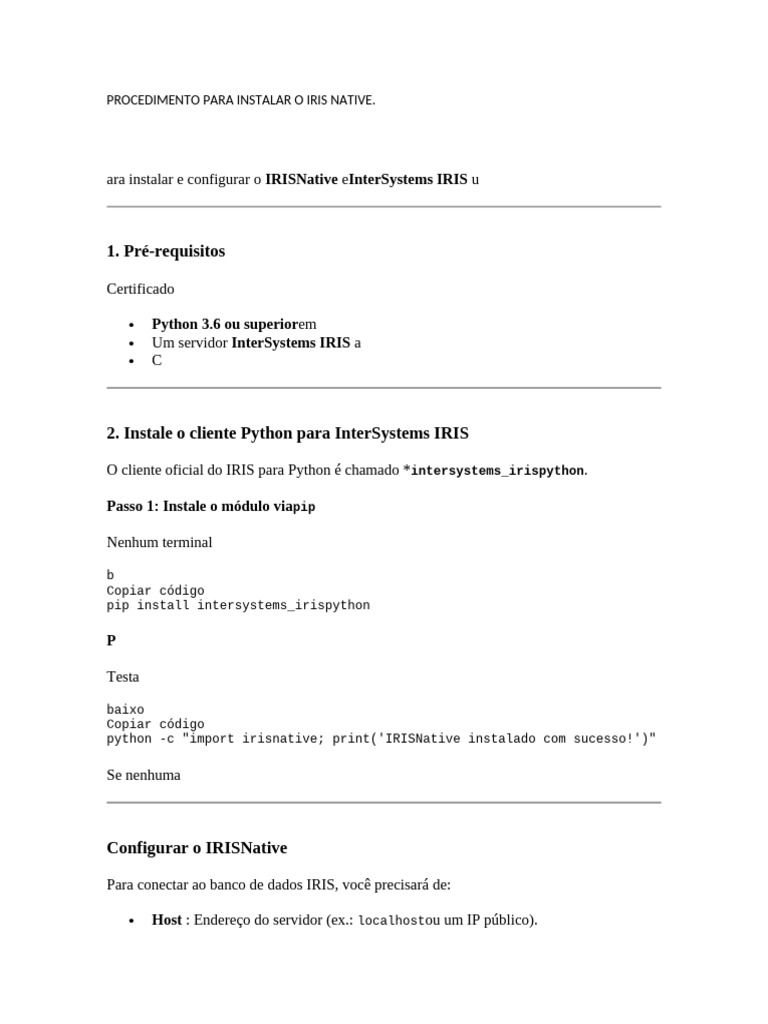 Conexao IRIS E ORACLE EM PYTHON | PDF | Computing | Security Technology