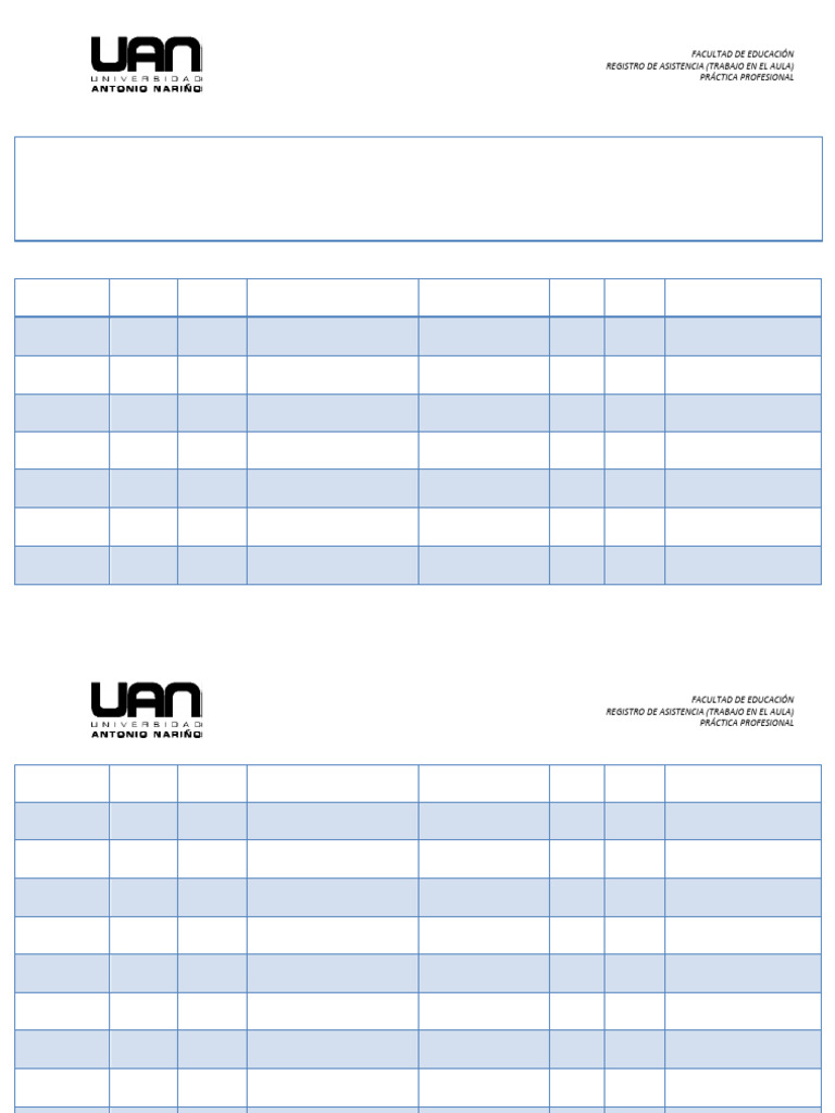 Registro de Actividades en El Aula Practica 2 | PDF