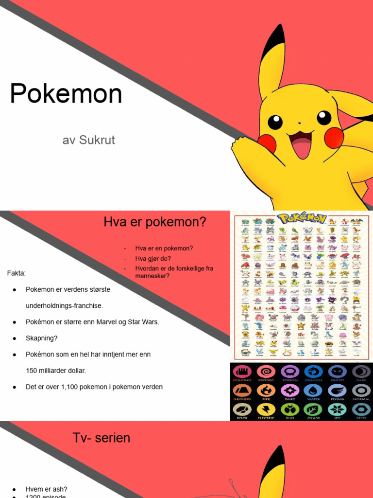 Pokemon - norsk | PDF