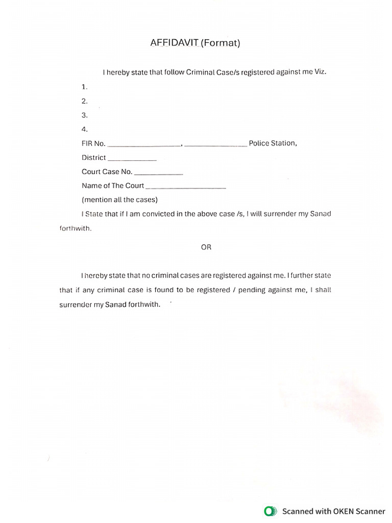 Police-verification-affidavit-new-format | PDF