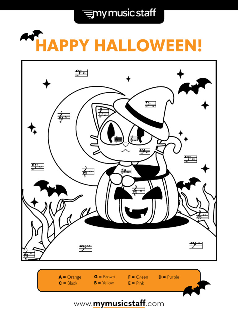 Halloween Color Code Guide | PDF