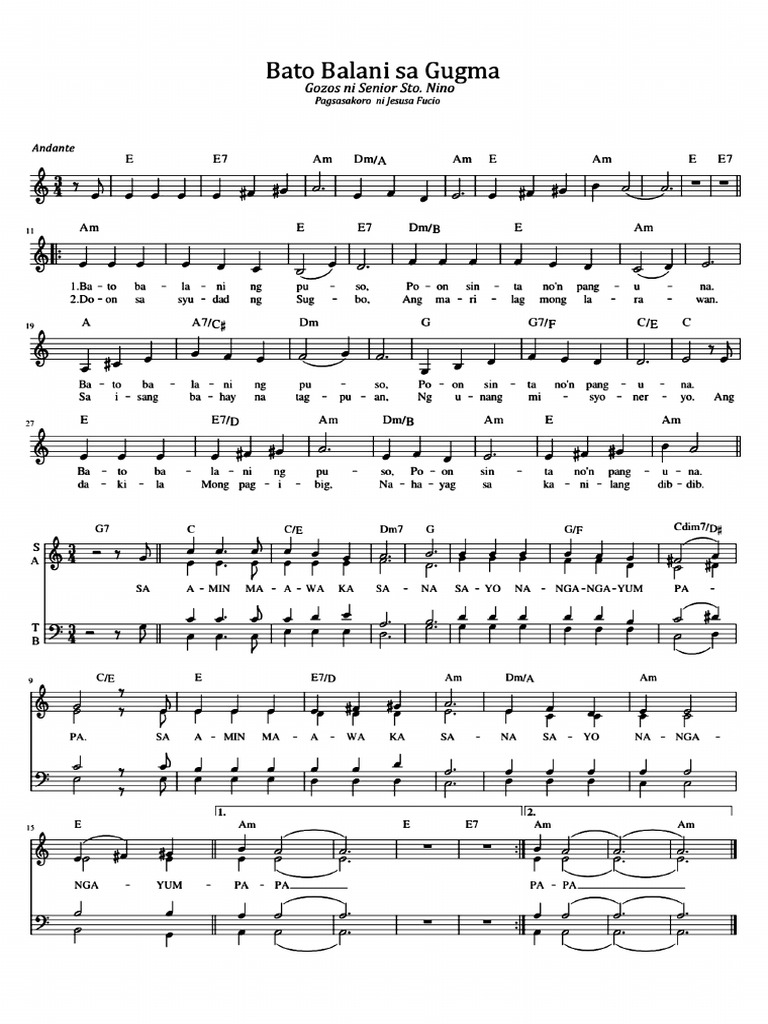 Bato Balani Sa Gugma | PDF