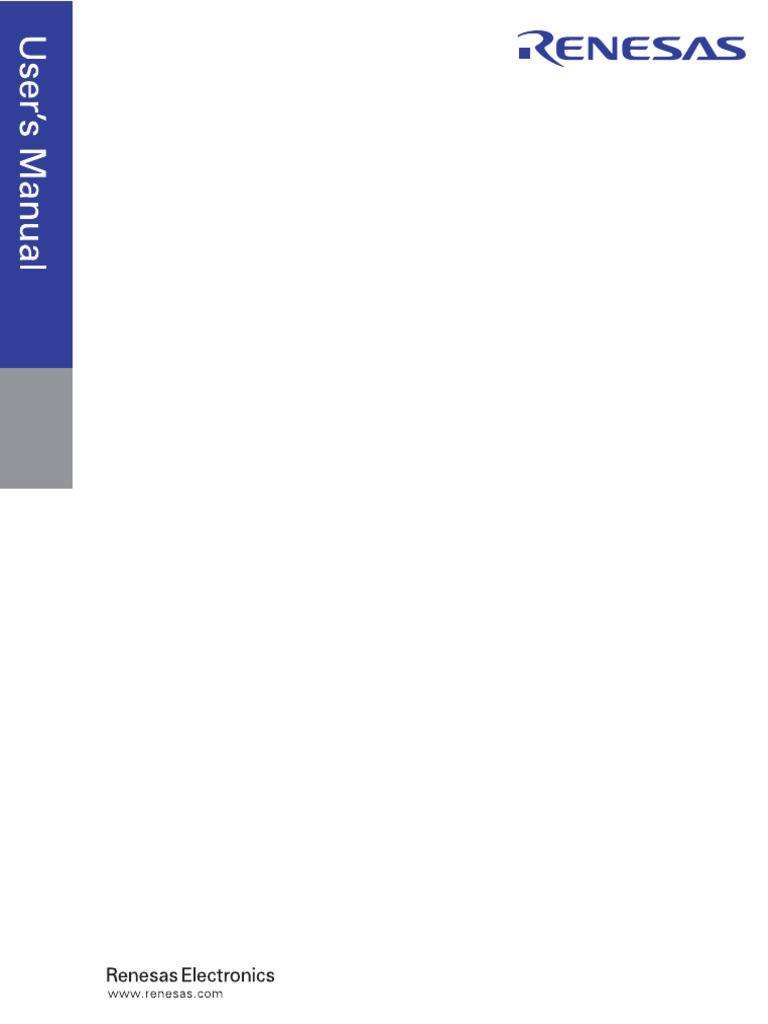 Renesas H8S Family Hardware Manual | PDF | Microcontroller | Central ...