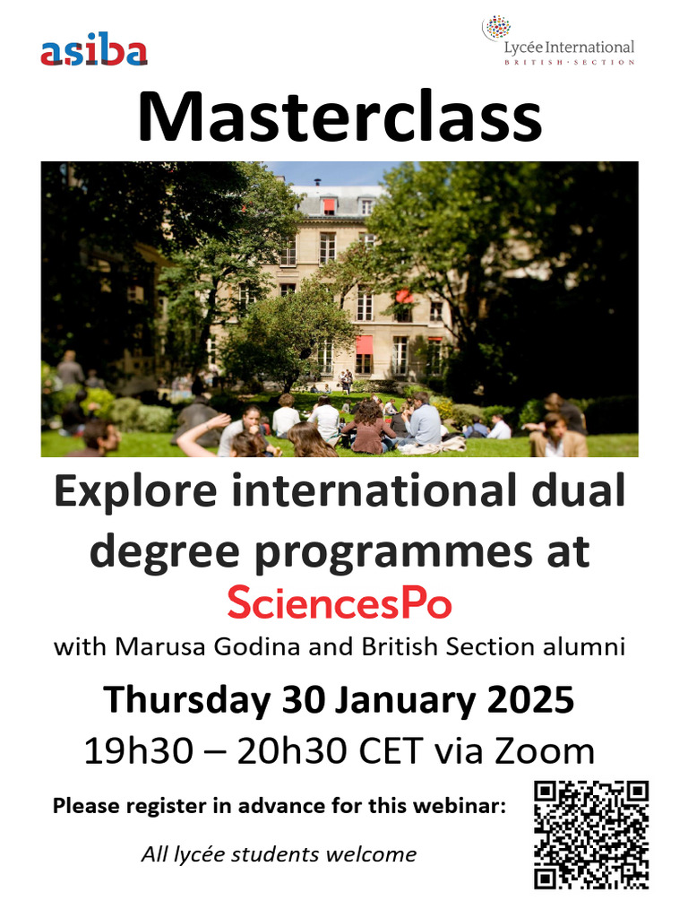 SciencesPo International Dual Degree Programmes | PDF