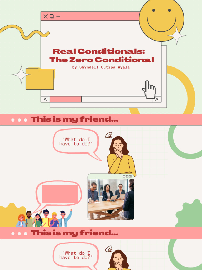 Real Conditionals The Zero Conditional | PDF