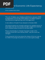 AHA Estimated Useful Life | PDF | Road Surface | Elevator