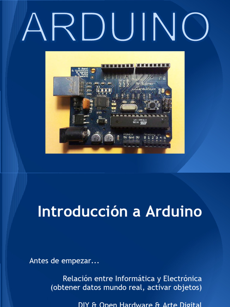 Introducci N A Arduino | PDF | Arduino | Informática