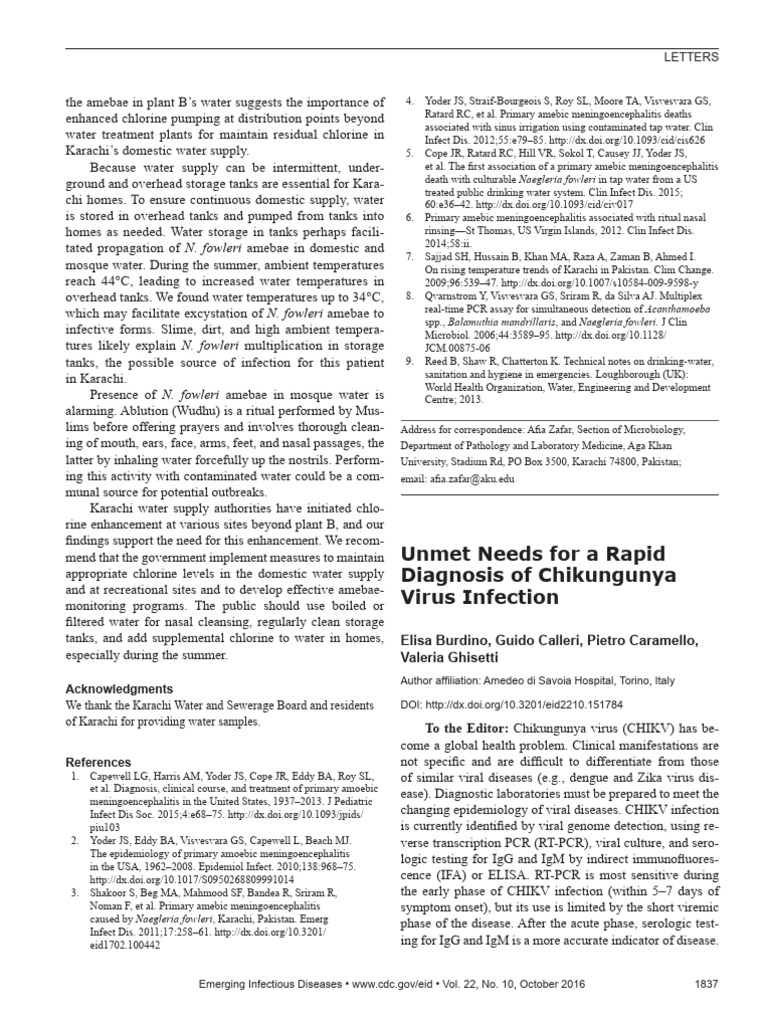 CHIKUNGUNYA 15-1784 | PDF | Sensitivity And Specificity | Infection