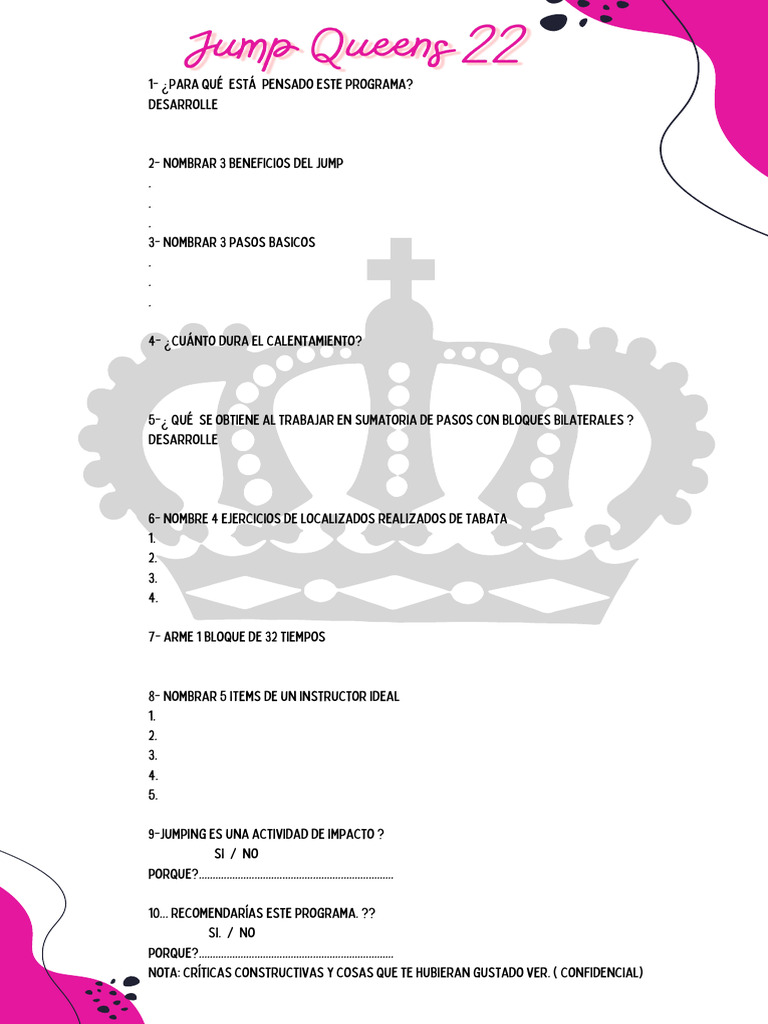 yami evaluaciones | PDF