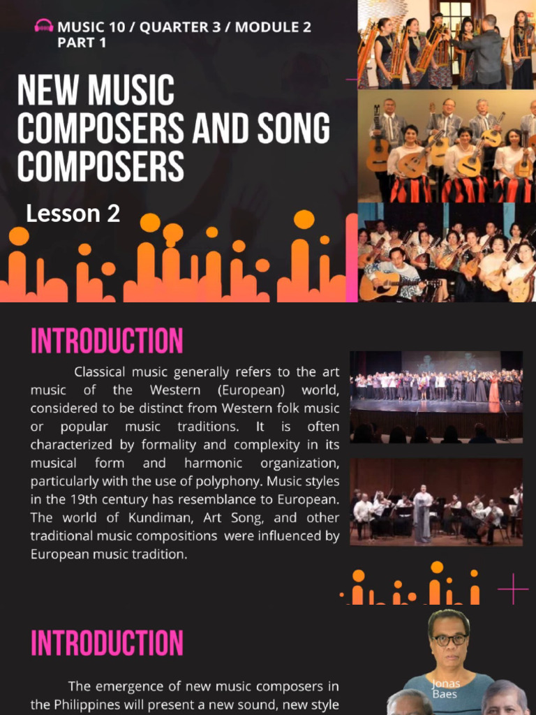 MUSIC10-Q3 Lesson2 | PDF