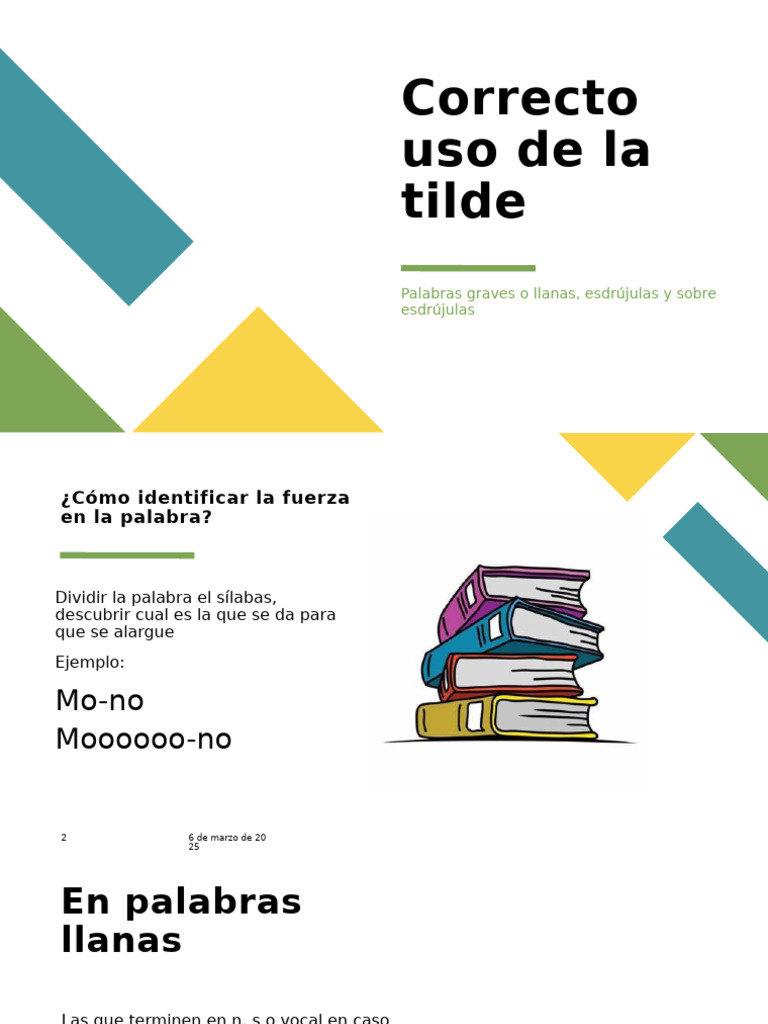 Correcto Uso de La Tilde | PDF