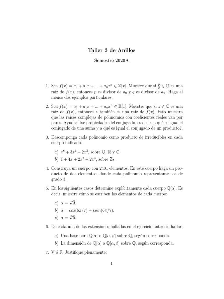 Taller3-Anillos-2020A | PDF