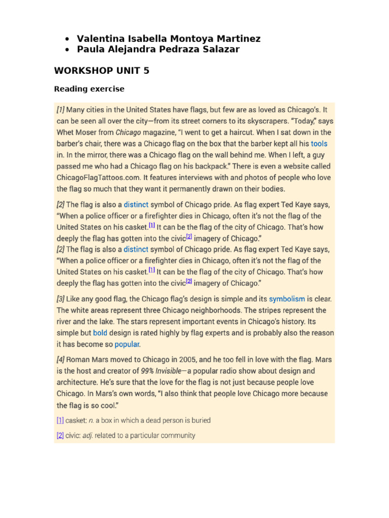 Workshop Unit 5 1 | PDF