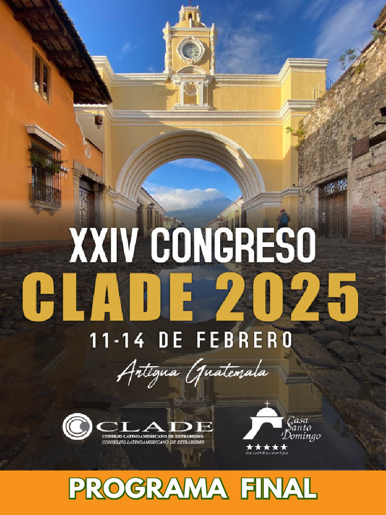 Programa Cientifico CLADE 25 | PDF | Visión | Oftalmología