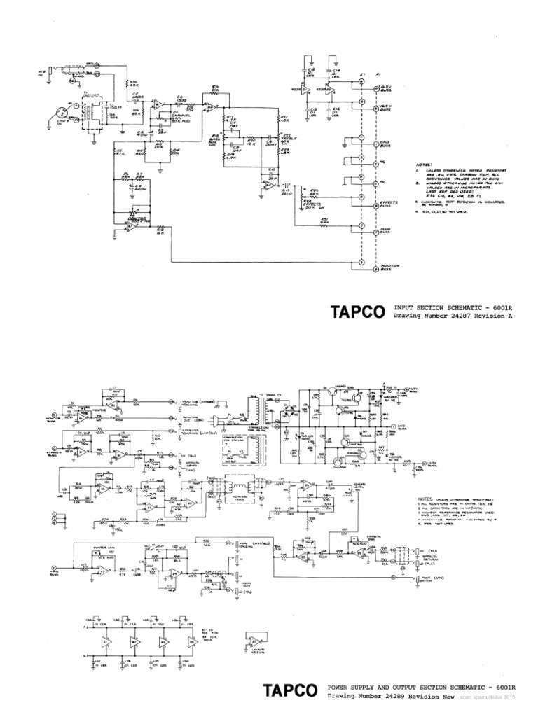 Tapco 6001r Mixer SCH | PDF