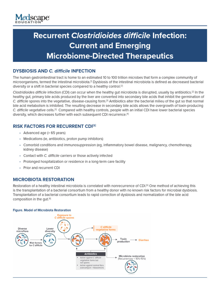 976377-Clinician Handout | PDF | Diseases And Disorders | Microbiology