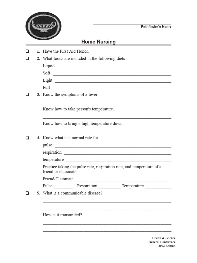 Pages From Honor_Worksheets (1)(2) | PDF | Tablet (Pharmacy) | Health ...