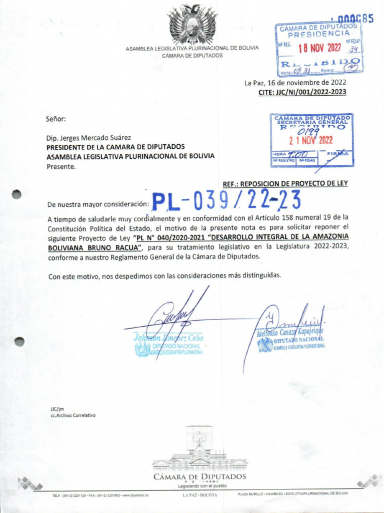 PL 039 2022 2023 | PDF