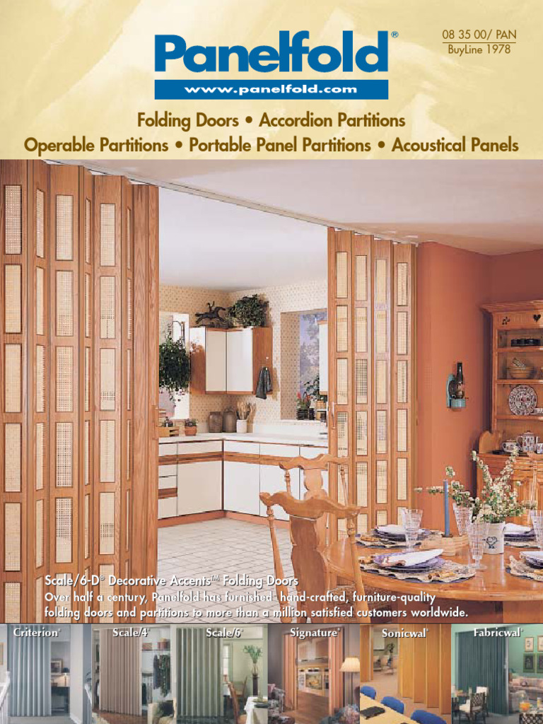 Panelfold Folding Doors Overview | PDF | Door | Lamination