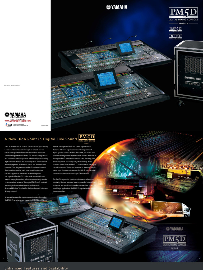 pm5d | PDF | Equalization (Audio) | Sound Technology