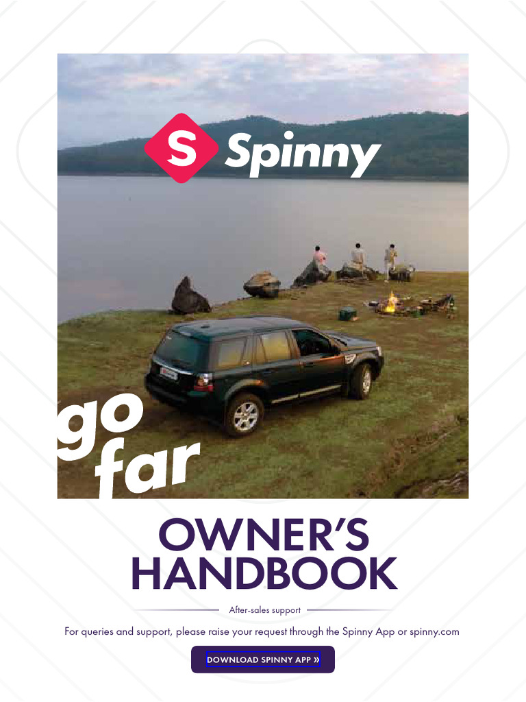 Spinny Owner's Handbook: Warranty Guide | PDF | Manual Transmission | Throttle