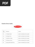 VE.Bus Error Codes Guide | PDF | Power Inverter | Relay