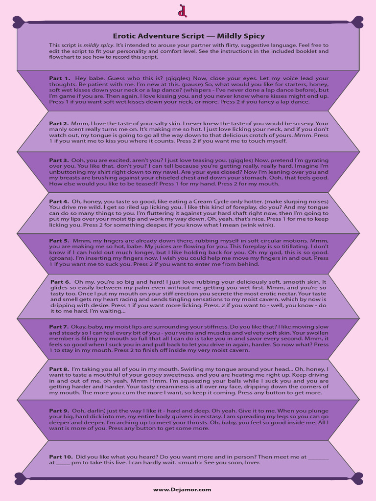 Sexy Tales Female Script | PDF | Human Sexuality