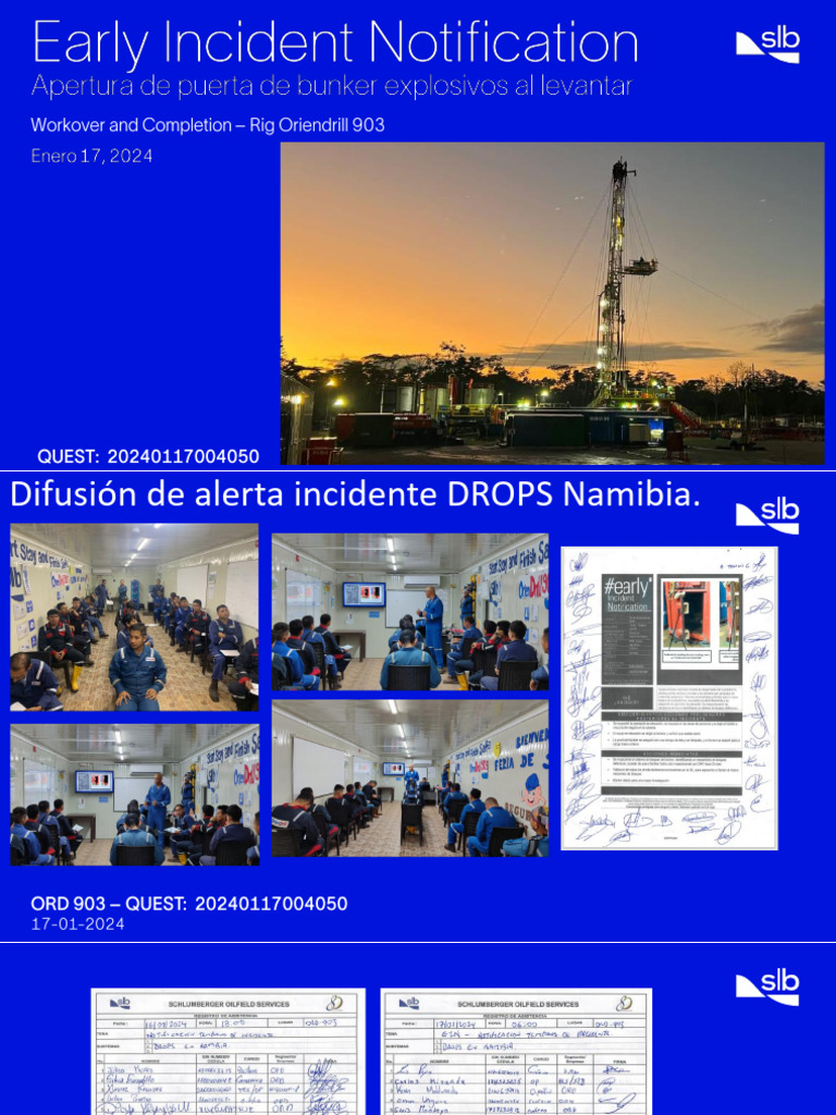 2024.01.17 Difusión Incidente DROPS Namibia - ORD 903 | PDF