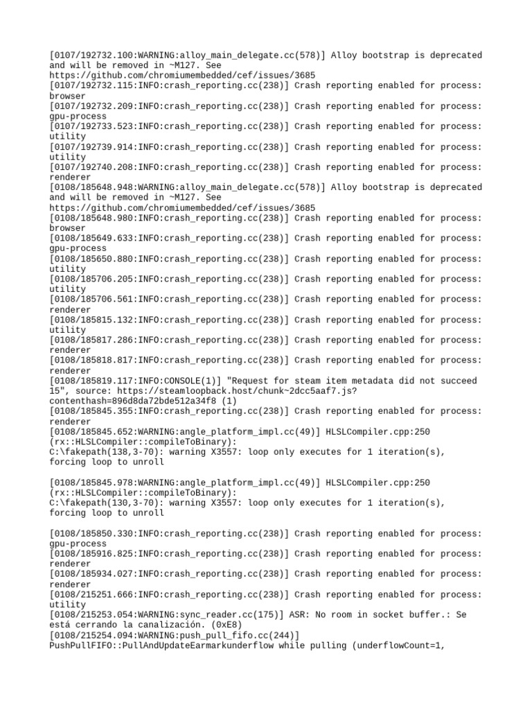 Cef Log.previous | PDF