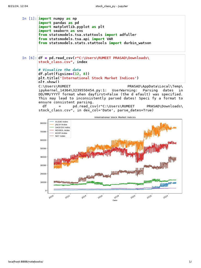 Stock - Class - Py - Jupyter Notebook | PDF