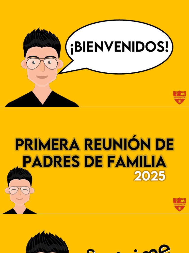 Primera Reunion de Padres 2025-1 | PDF