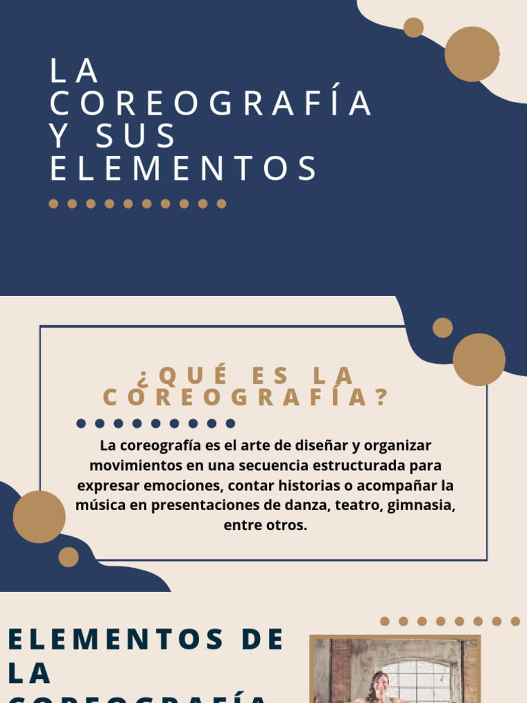 La Coreografía y Sus Elementos | PDF