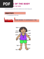 Latin Body Parts Glossary | PDF | Human Anatomy | Primate Anatomy