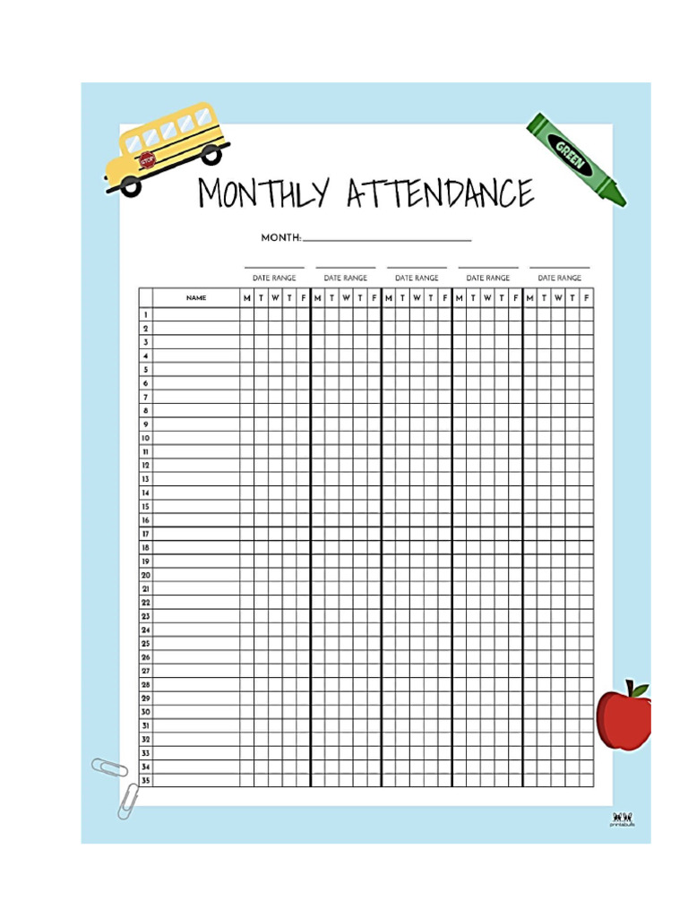 Attendance List | PDF