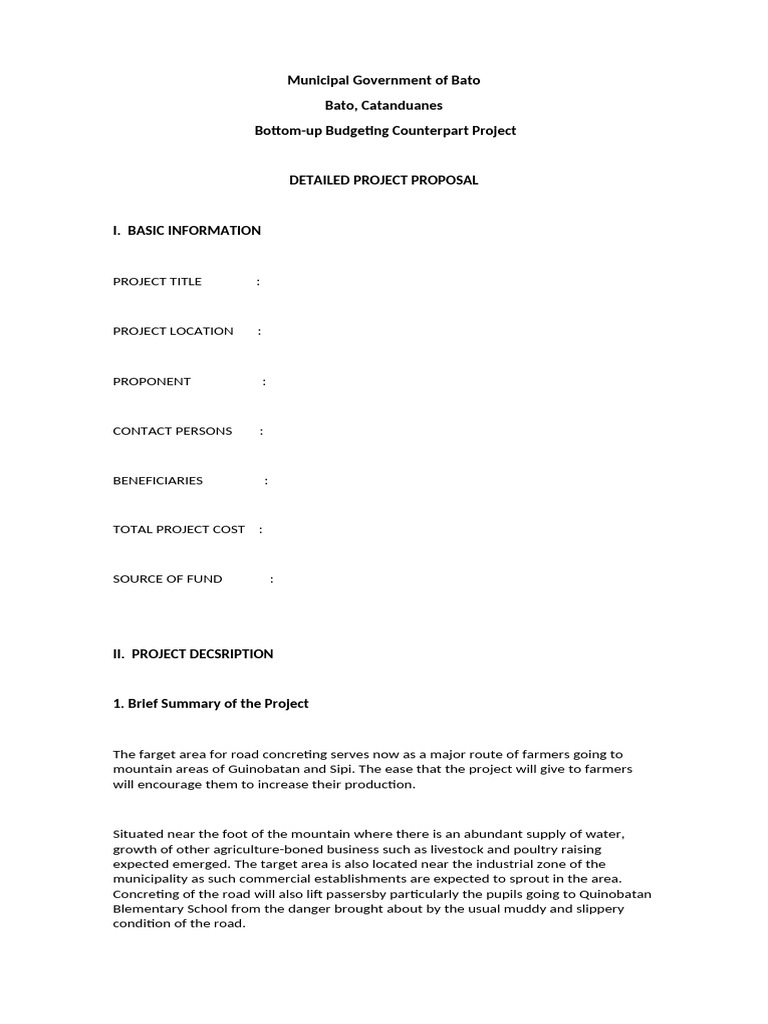 Project Proposal-WPS Office | PDF | Economies