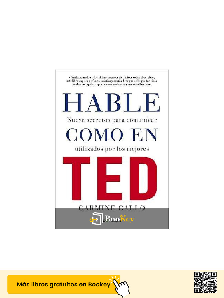 Hable Como en TED PDF | PDF | Cuentacuentos | Las emociones
